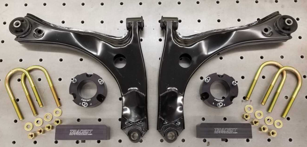 2015-2022 Ford Transit Van Agile Off-Road Lift Kit / Ford Transit 250/ ...